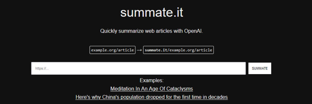Summate - Professional AI Tools